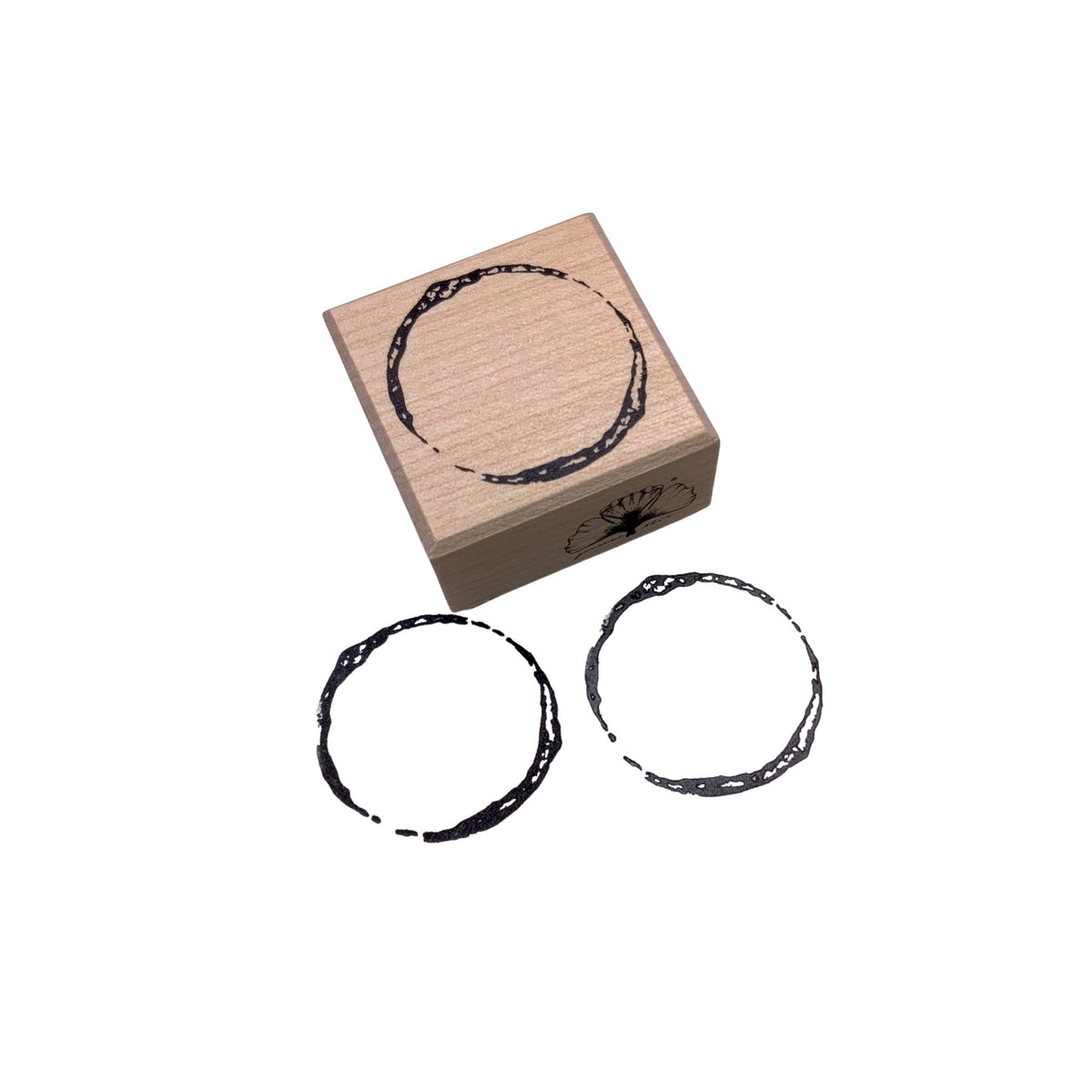 Houten stempel - Koffiekring – Journal This